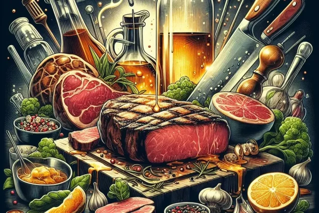 All About Meat - Probing the Steak - FitttZee